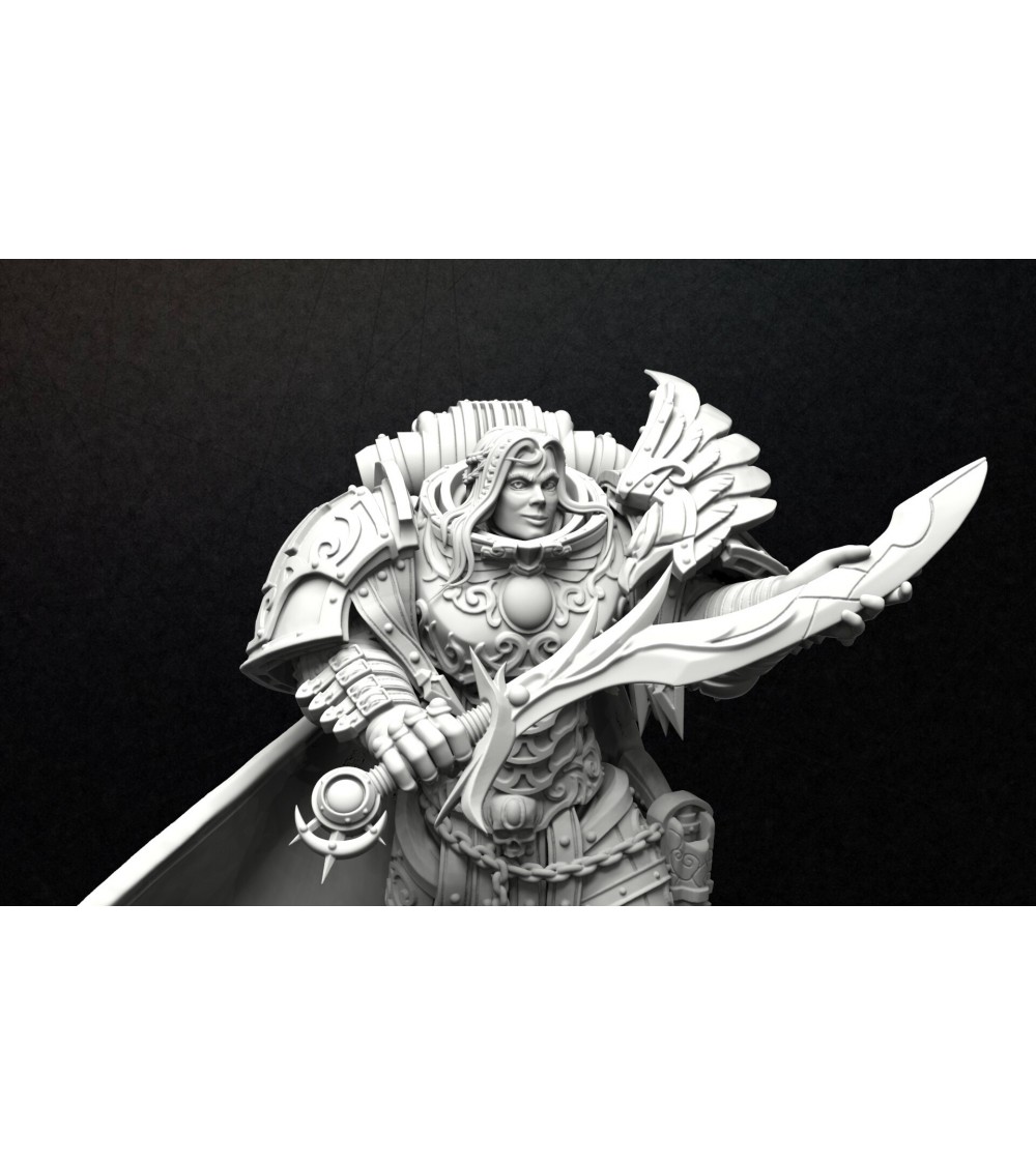 Chaos Prime The Purple Knight (40K)