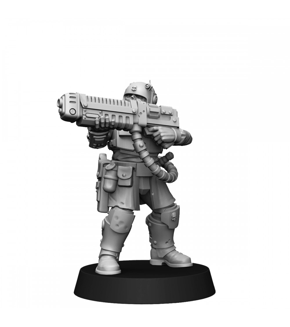 Old Guard Stormtrooper With Plasma Gun