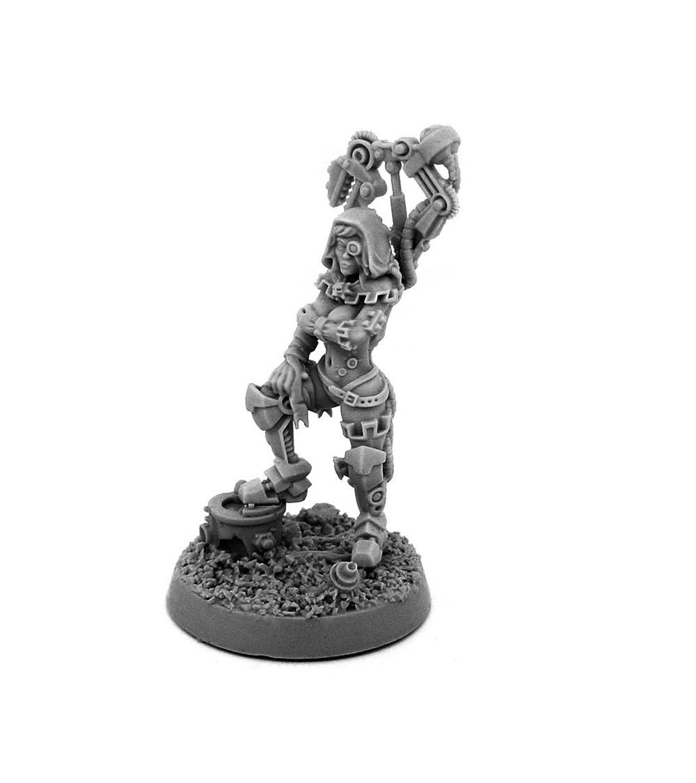 Mechanic Adept Female Tech Priest With Servo-Arm Mk-Vii